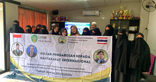 Pengalaman Mahasiswi FISIP UIN Ar-Raniry Ikut KPM Internasional di Thailand