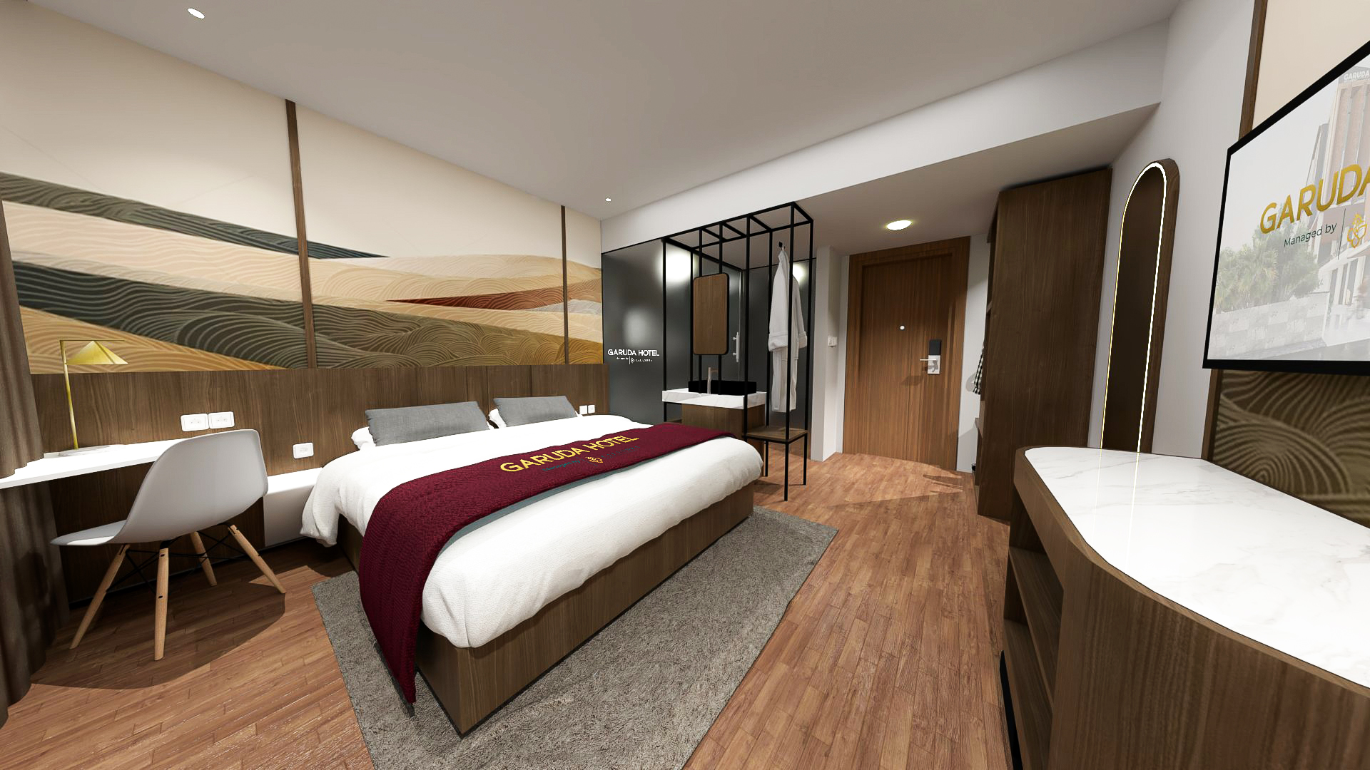 Melihat Situs Bersejarah MRB dan Museum Tsunami dari Hotel Garuda by ...