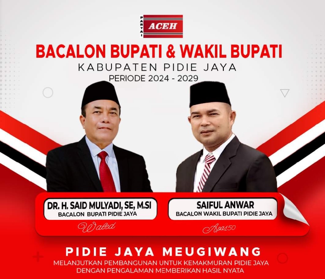 Besok, Pasangan Said Mulyadi dan Saiful Anwar Daftar ke DPP PA