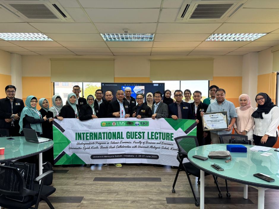 FEB USK Kolaborasi Akademik Internasional ke Universiti Malaysia Sabah