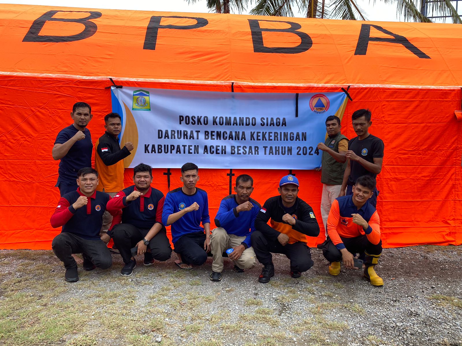 BPBD Aceh Besar Dirikan Posko Siaga Darurat Bencana Kekeringan di Lhoknga