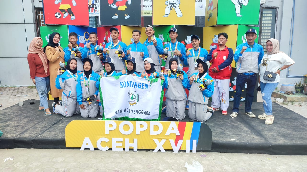 Bertengger di Peringkat 11, Agara Raih 18 Medali di POPDA XVII Aceh Timur