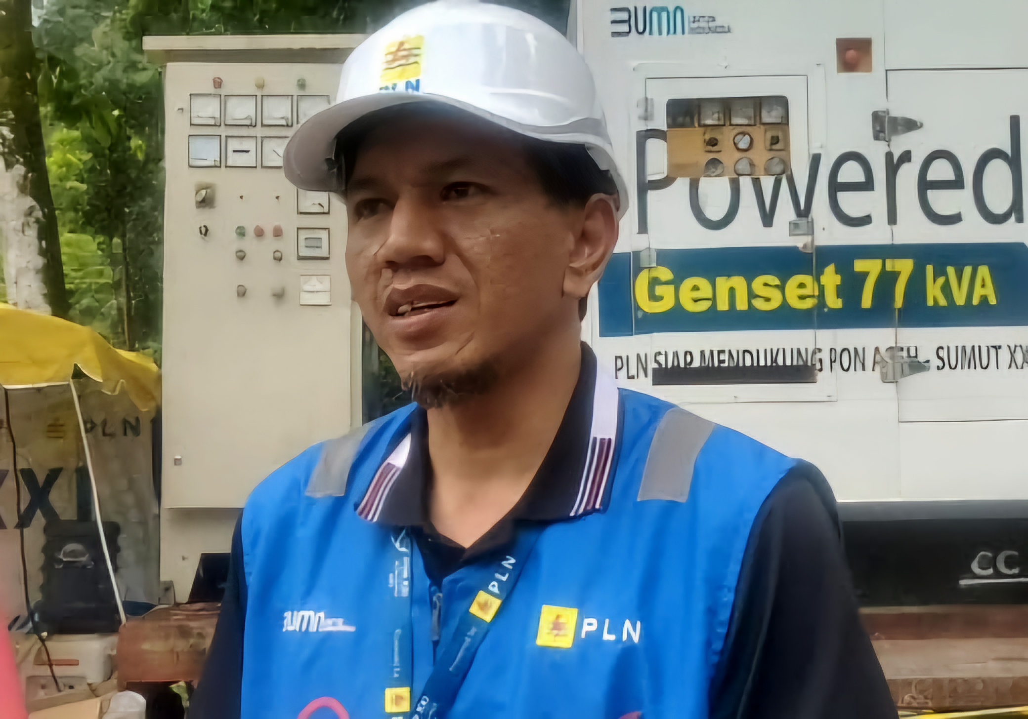 PLN ULP Kutacane Siagakan Genset Berkapasitas 77 kVA di Lokasi Arung Jeram