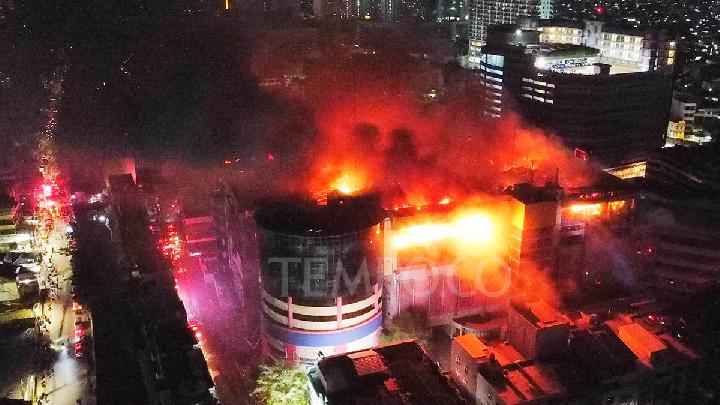 Kronologi Kebakaran Glodok Plaza, Api Diduga Berasal dari Diskotik