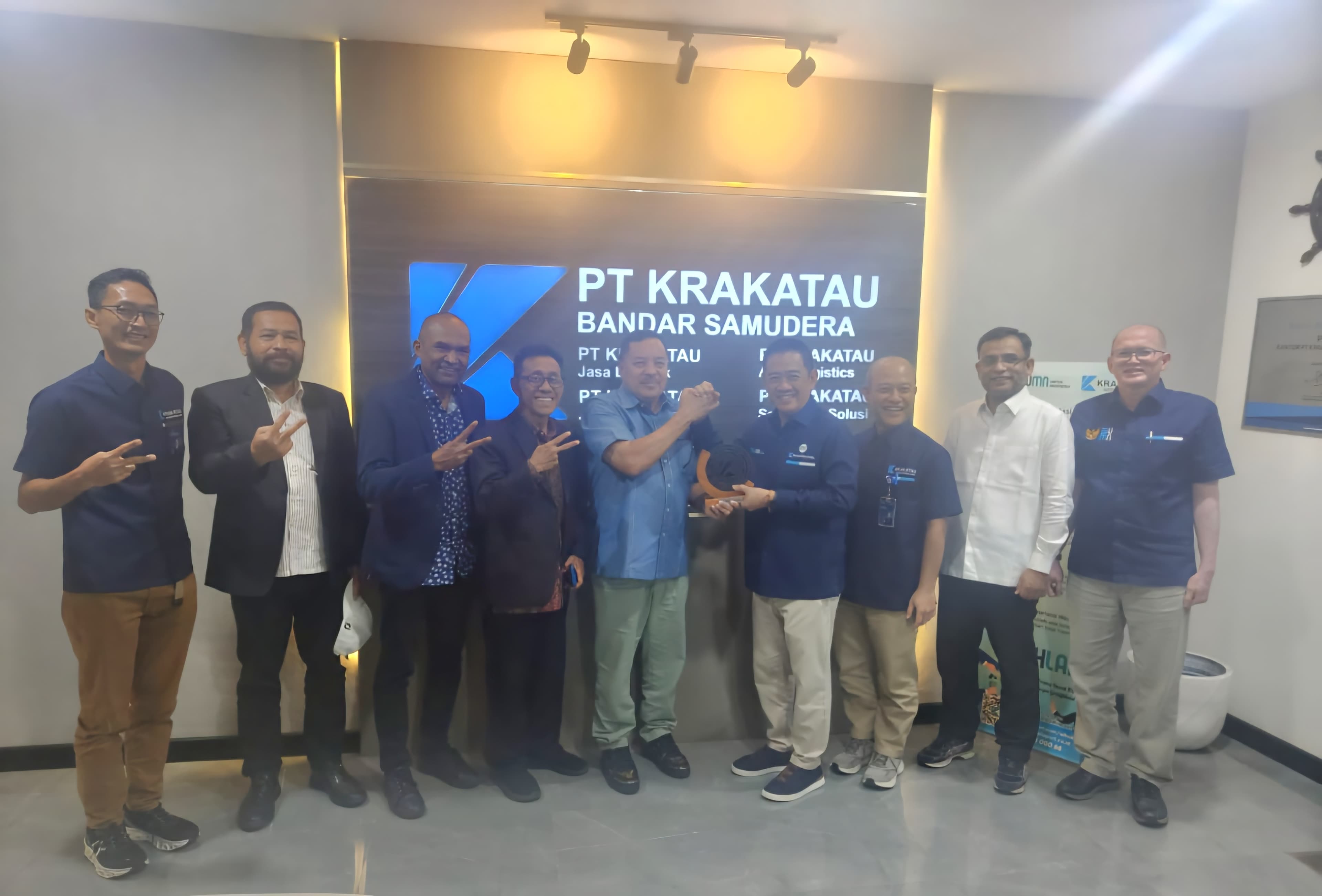 Bupati Nagan Raya Bertemu Dirut PT Krakatau Steel, Bahas Peluang Investasi