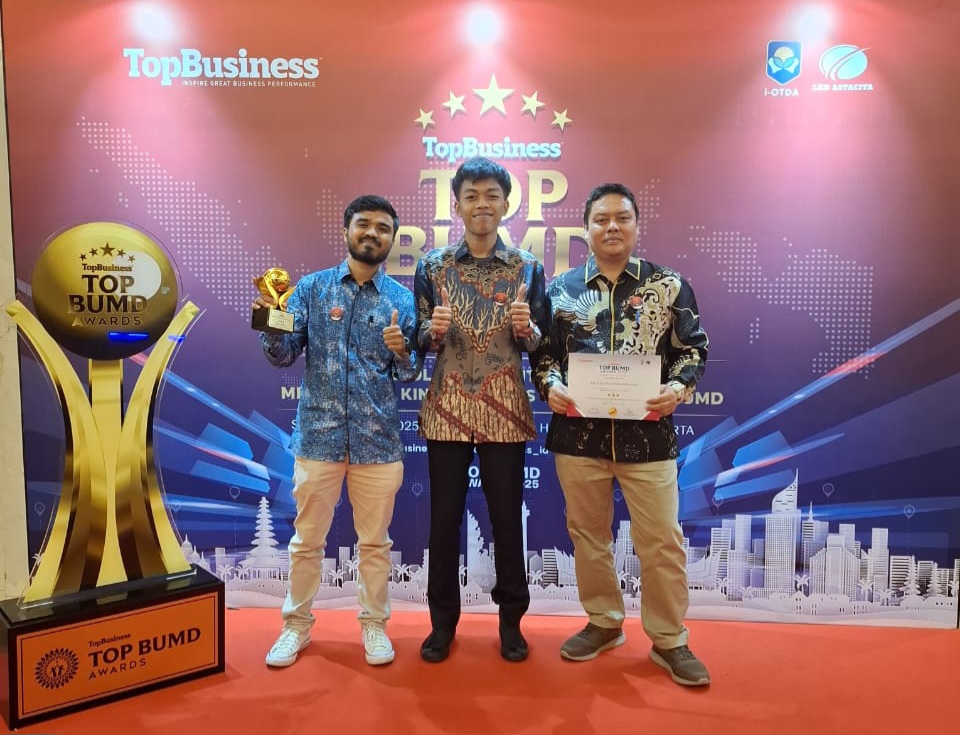 RSUD SIM Nagan Raya Terima Penghargaan Top BUMD Award Tahun 2025