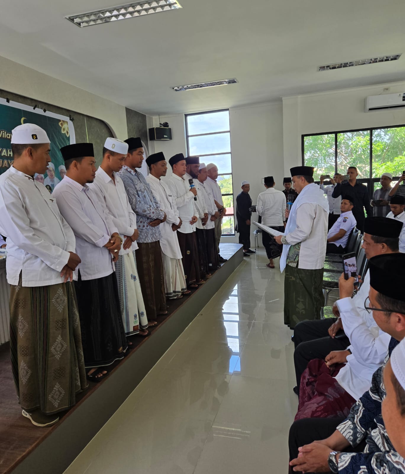 Abiya Kuta Krueng Lantik Pengurus Wilayah HUDA Pidie Jaya