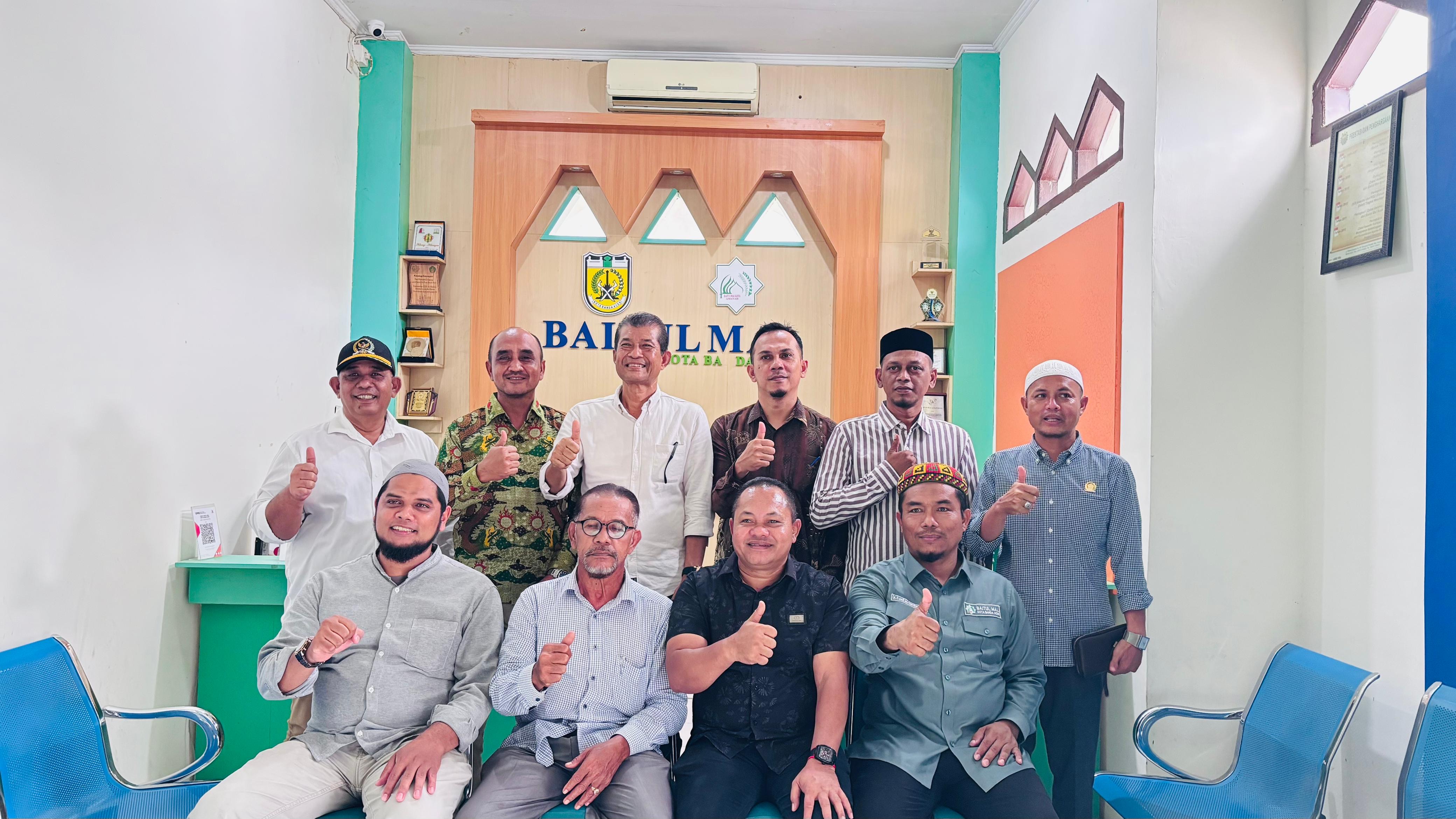 Komisi I DPRK Pidie Jaya Kunjungi Banda Aceh Bahas Legitimasi Pengurus Baitul Mal dan Program ...