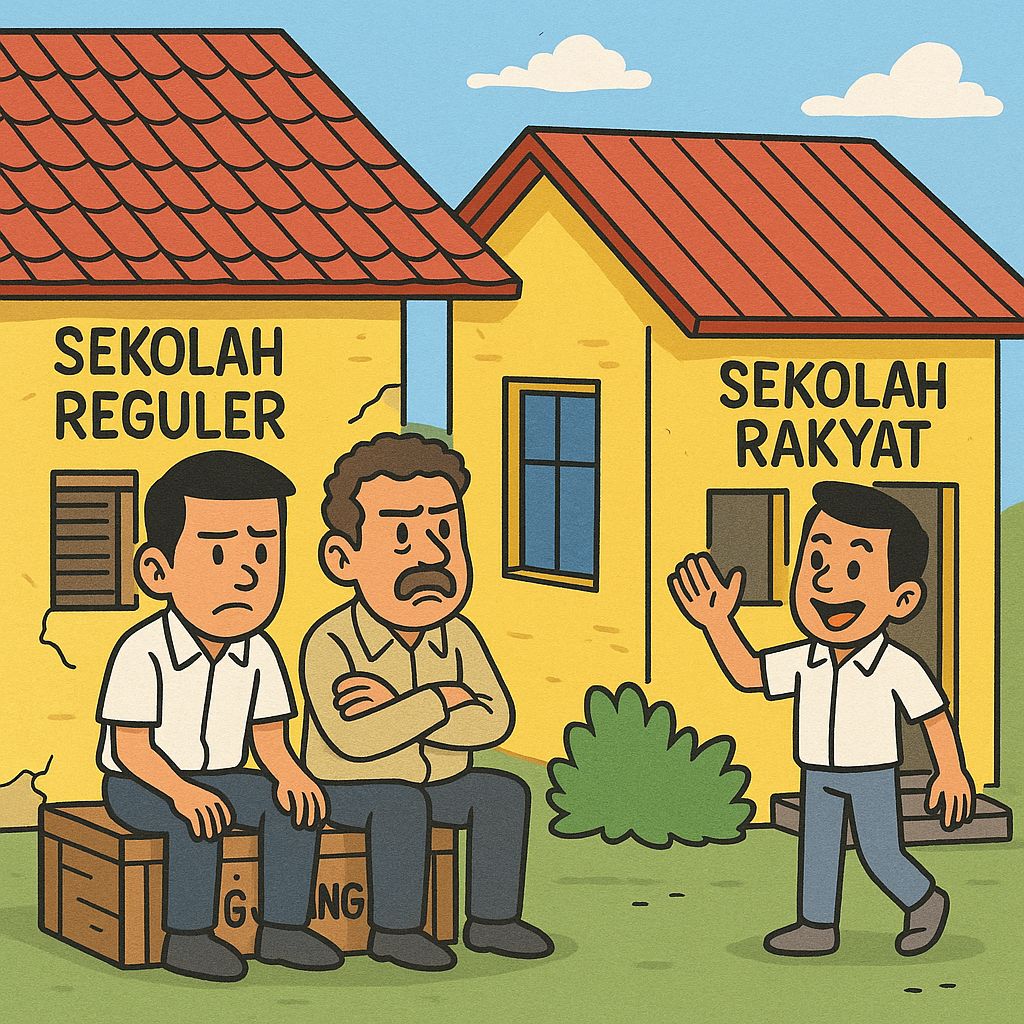 BOM WAKTU: Sekolah Rakyat "Numpang" di Sekolah Reguler
