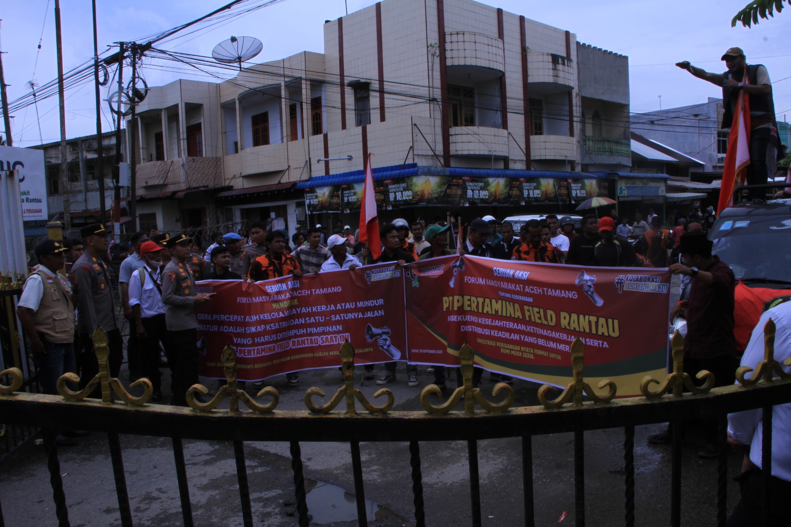 Pertamina EP Rantau Field Disegel Pendemo