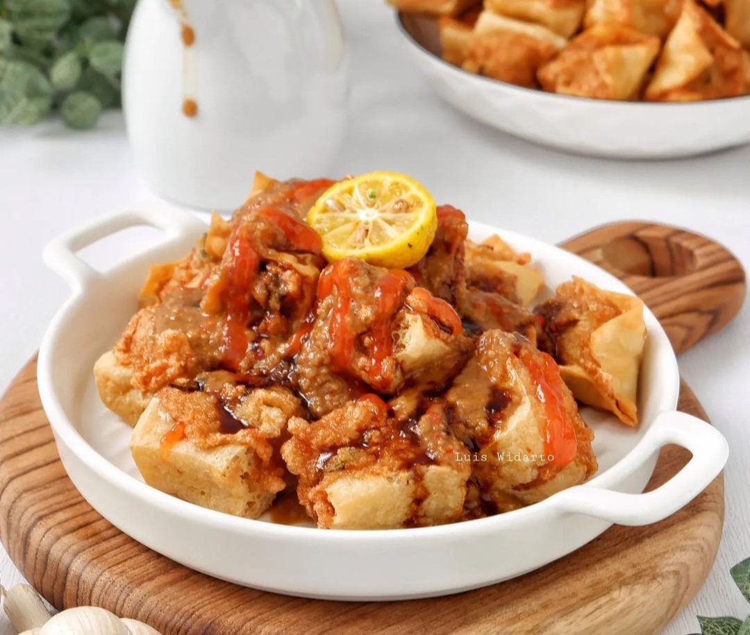 Resep Batagor Saus Kacang, Gurihnya Nagih